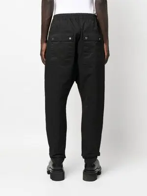 Rick Owens Drop-crotch Trousers - Black