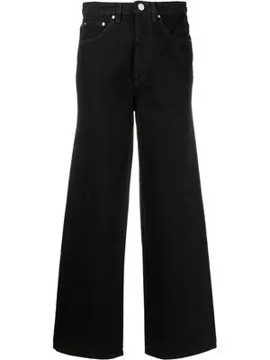 TOTEME High-waisted Flared Jeans