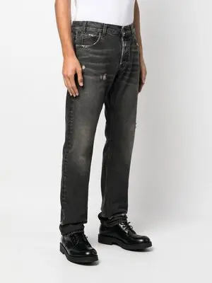 COUNTY OF MILAN Marcelo Burlon Cross Distressed Jeans