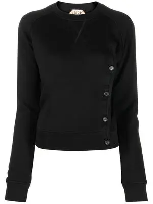 N°21 Side Button Sweatshirt