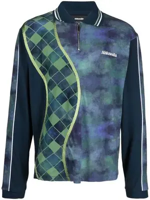 Ahluwalia Abstract-print Polo Shirt
