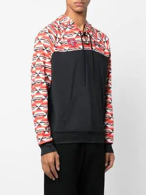 DIESEL® Monogram Paneled Hoodie