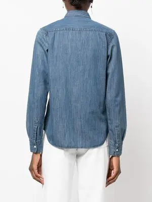 Aspesi Fitted Denim Shirt