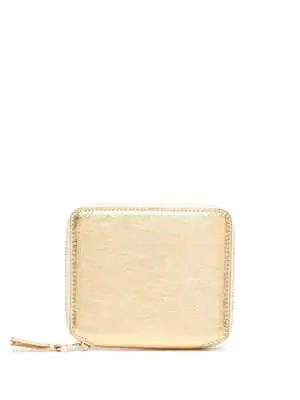 Comme Des Garçons Vertical Zip-fastening Wallet - Gold