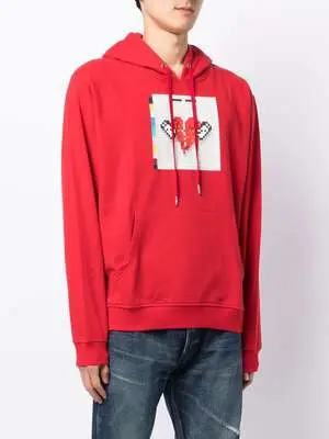 MOSTLY HEARD RARELY SEEN 8-BIT No More Heartbreaks' Long-sleeve Hoodie