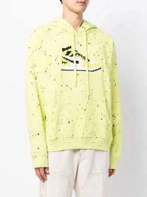MOSTLY HEARD RARELY SEEN 8-BIT Neon Volt Long-sleeve Hoodie