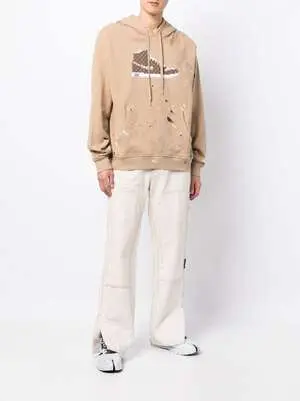 MOSTLY HEARD RARELY SEEN 8-BIT Checker Louis Long-sleeve Hoodie