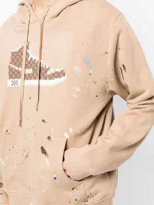 MOSTLY HEARD RARELY SEEN 8-BIT Checker Louis Long-sleeve Hoodie