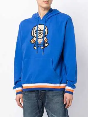MOSTLY HEARD RARELY SEEN New York Long-sleeve Hoodie - Blue