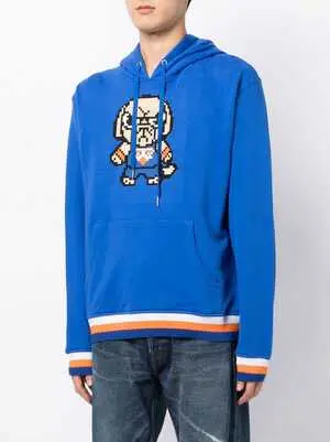 MOSTLY HEARD RARELY SEEN New York Long-sleeve Hoodie - Blue