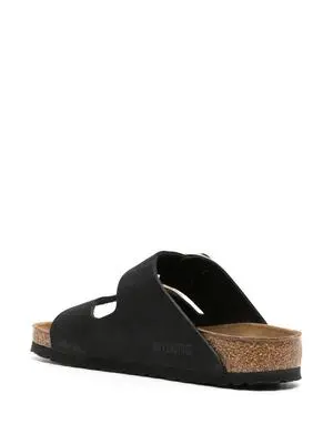 BIRKENSTOCK Arizona Buckled Sandals - Black