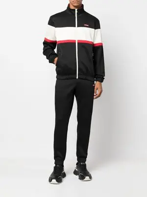 DIESEL® Logo-patch Tapered Track Pants