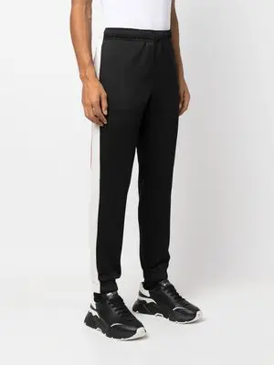 DIESEL® Logo-patch Tapered Track Pants