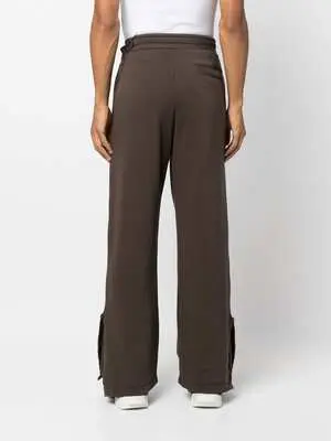 DIESEL® P-toppal Logo-embroidered Wide-leg Track Pants