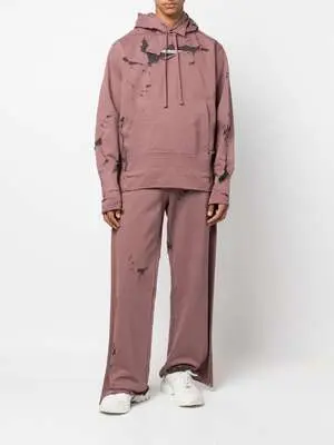DIESEL® P-martainoff Devoré-effect Track Pants