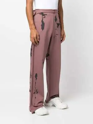 DIESEL® P-martainoff Devoré-effect Track Pants