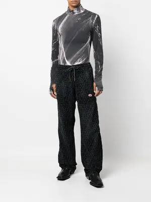 DIESEL® D-martians Denim Track Pants