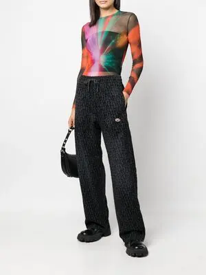 DIESEL® D-martians Denim Track Pants