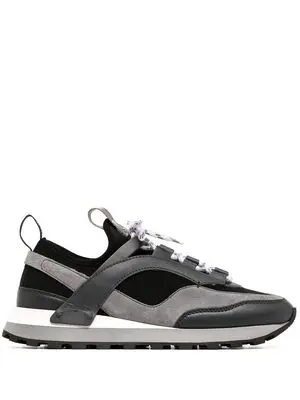 FERRAGAMO Pull-on Low-top Sneakers - Black