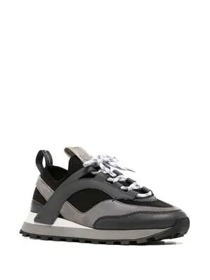 FERRAGAMO Pull-on Low-top Sneakers - Black