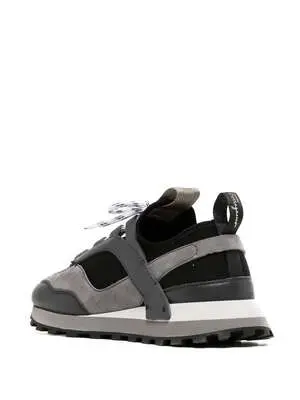 FERRAGAMO Pull-on Low-top Sneakers - Black