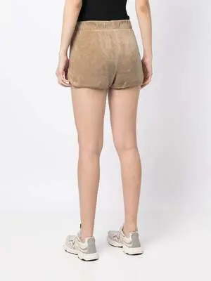 Fear Of God Velvet Effect Logo Tag Shorts