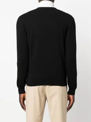 Malo V-neck Button-down Knit Cardigan