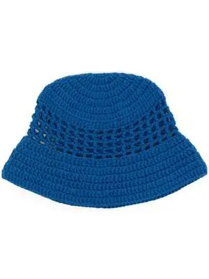 Solid & Striped Crochet Bucket Hat