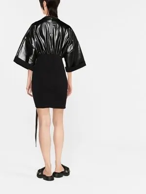Rick Owens Tommy Cinched-waist Mini Dress