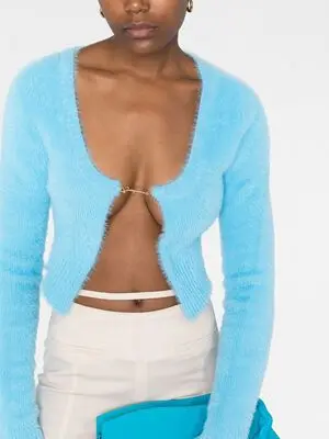 Jacquemus La Maille Neve Long Sleeve Cardigan