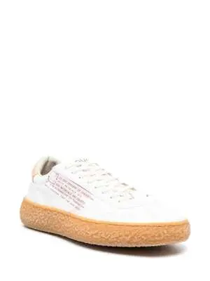 PURAAI Slogan-print Low-top Sneakers