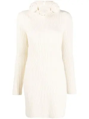 BLUMARINE Blumarine Roll-Neck Mini Dress