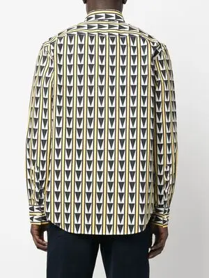 LANVIN Pattered Button-up Shirt