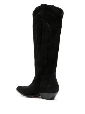 SONORA 40mm Western Boots - Black