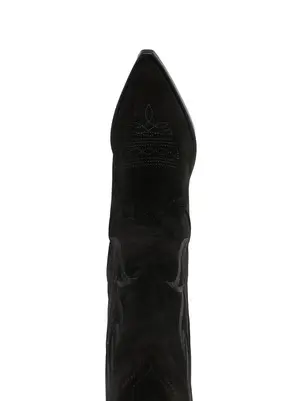 SONORA 40mm Western Boots - Black