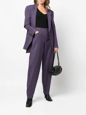 AERON Tapered-leg Wool Trousers