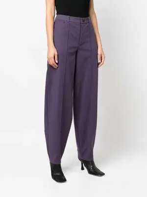 AERON Tapered-leg Wool Trousers