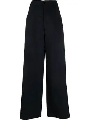 AERON Wide-leg Wool Trousers