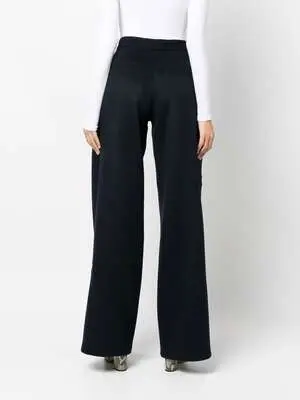 AERON Wide-leg Wool Trousers