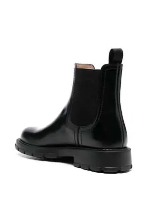 FERRAGAMO Iago Leather Chelsea Boots