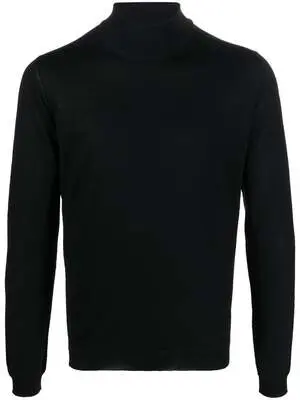 GOES BOTANICAL Fine-knit Merino Jumper - Black