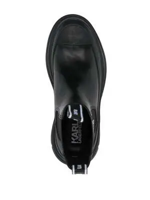 Karl Lagerfeld Logo-print Chelsea Boots