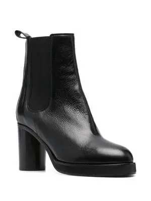 Isabel Marant 90mm Leather Chelsea Boots