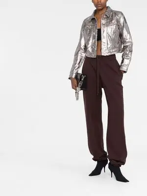 DIESEL® Cropped Metallic Jacket