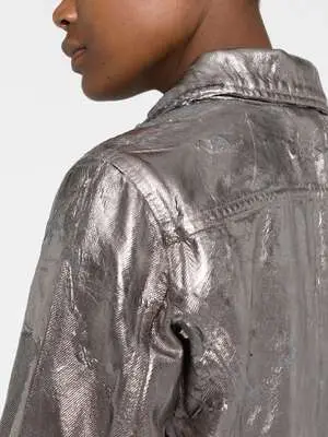 DIESEL® Cropped Metallic Jacket