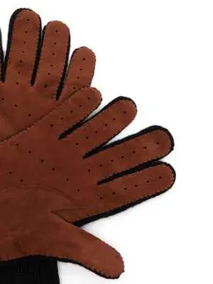Brunello Cucinelli Two-tone Cashmere Gloves