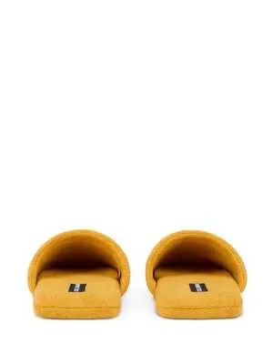 DOLCE & GABBANA CASA Cotton Terry Slippers - Yellow