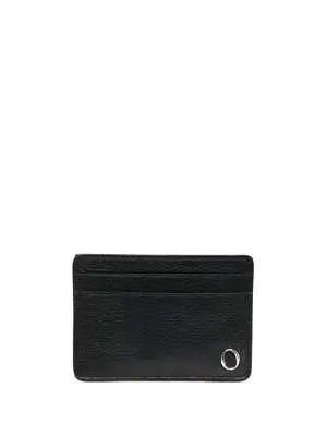 ORTIGNI Logo-plaque Cardholder - Black