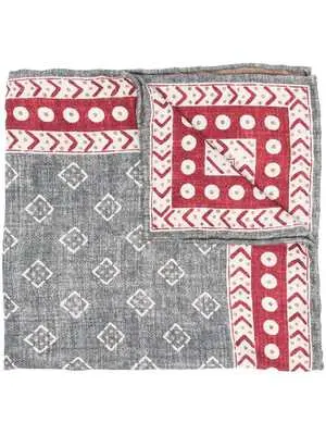 Brunello Cucinelli Printed Pocket Neckerchief