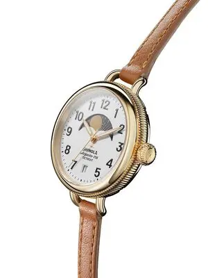 Shinola The Birdy Moon Phase 34mm Timepiece